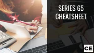 Series 65 cheatsheet 2023 - Reduce your study time effectively
